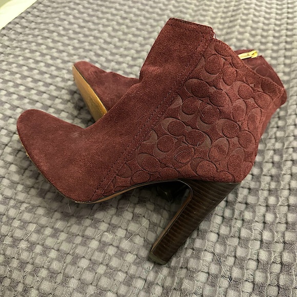 Coach | Shoes | Coach Booties | Poshmark